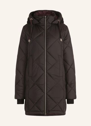 Cartoon Cartoon Steppmantel Mit Abnhembarer Kapuze schwarz