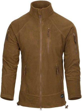Helikon-Tex Fleecejacke ALPHA Tactical Jacket - Grid Fleece - Coyote