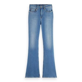 Scotch & Soda Damen The Charm Jeans, Blue Scene, 27W / 32L