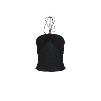 Magda Butrym Femme, Tops, Noir, Taille: 38 FR Top 01 Beach
