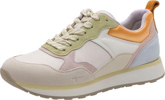 Tamaris Damen Sneaker Low, beige, 40 EU