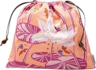 Loewe Pochette en toile Pre-owned - Femme - Pre-owned - Rose - Taille: ONE Size