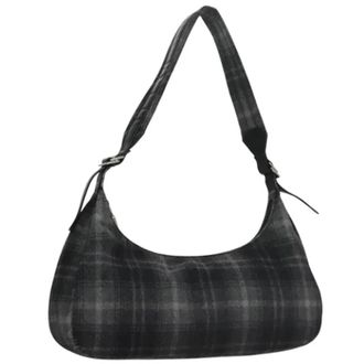 Ferragamo Pre-owned Wolle schultertasche - - Pre-owned - Damen - Schwarzk - ONE SIZE