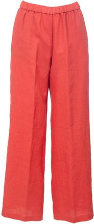 Aspesi Femme, Pantalons, Orange, Taille: 36 FR Linen Pantalons
