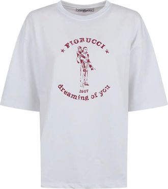 Fiorucci t-shirt &agrave; logo imprim&eacute; - Blanc