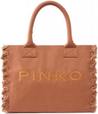 Pinko Pinko, Femme, Sacs, Brun, Taille: ONE Size Pinko - Sacs > Sacs &agrave; main