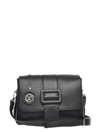Luisa Vannini Schwarz Rindsledertasche