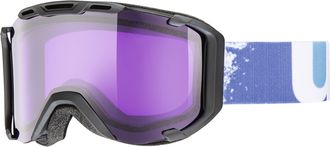 Uvex Erwachsene Snowstrike Skibrille, schwarz, One Size