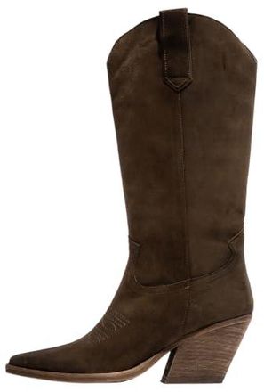 FLY London Femme Weda184fly Botte de Western, Militaire, 40 EU