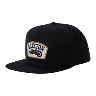 Brixton Roller Snapback Unisex Cap schwarz
