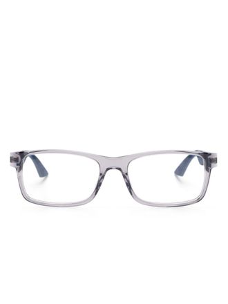 Montblanc Brille mit eckigem Gestell - Grau