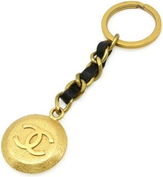 Chanel unisex, Pre-owned, Multicolore, Taille: ONE Size Porte-cl&eacute;s en cuir Pre-owned