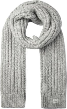 Pepe Jeans London &Eacute;charpe Francis pour femme, gris fonc&eacute; chin&eacute;, taille unique, Gris fonc&eacute; chin&eacute;, taille unique