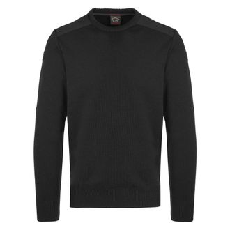Paul & Shark Klassischer Rundhals-Pullover - - Knitwear - Herren - Schwarzk - S