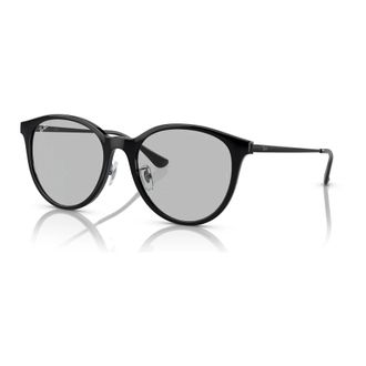 Ray-Ban Schwarze/Dunkelgraue Sonnenbrille RB 4334D - - Accessories - unisex - Schwarzk - 55 MM