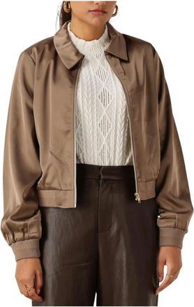 Nukus Nukus, Damen, Jacken, Beige, 2XLGr&ouml;&szlig;e