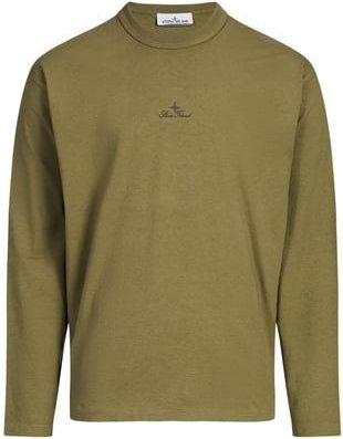 Stone Island T-shirt &agrave; manches longues en coton