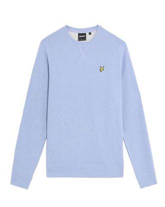 Lyle & Scott Lyle and Scott Heathered Crew Sweat-shirt pour homme, Fresh Water Marl, XXL