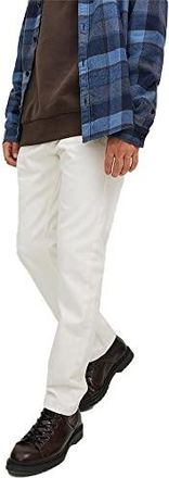 Jack & Jones JJICHRIS Jjoriginal CJ 850 PCW SN Pantalons, Ecru, 31W x 34L Homme