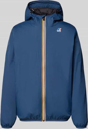 K-Way Jacke mit Logo und Rei&szlig;verschluss