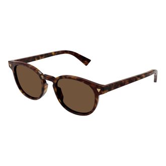 Bottega Veneta Stilvolle Sonnenbrille in Havana/Braun - - Accessories - Herren - Braun - 50 MM