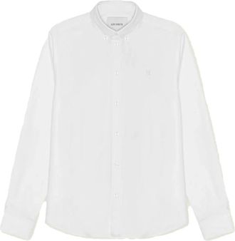 Les Deux Homme, Chemises, Blanc, Taille: 2XL Konrad Oxford Shirt