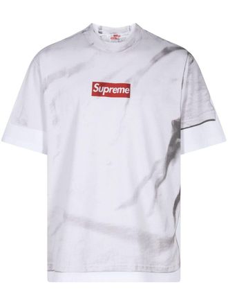 SUPREME x MM6 Maison Margiela t-shirt à logo - Blanc