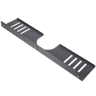 BESPORTBLE Ablage &uuml;ber Waschbecken 50cm Wandregal ohne Bohren aus Kohlenstoffstahl Badezimmer Organizer mit Gro&szlig;em Fassungsverm&ouml;gen f&uuml;r Toilettenartikel