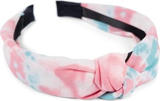 styleBREAKER Haarschmuck Stoff Haarreif Batik Farbverlauf