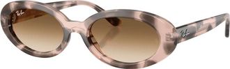 Ray-Ban Femme, Accessoires, Rose, Taille: 54 MM Rb2223 Lunettes de soleil