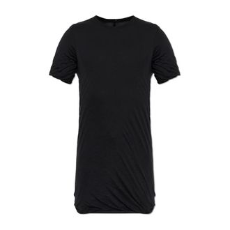 Rick Owens Doppellagiges T-Shirt - - Tops - Herren - Schwarzk - XL