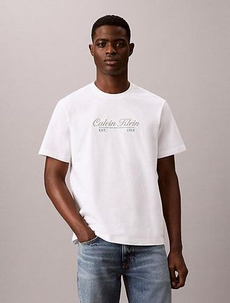 Calvin Klein T-shirt avec logo brod&eacute;