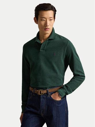 Polo Ralph Lauren Poloshirt 710680790149 Dunkelgr&uuml;n Regular Fit
