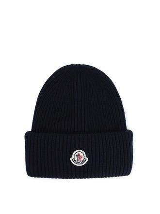 Moncler Chapeau - Bleu Fonc&eacute;