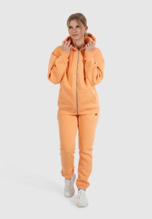 Smilodox Hoodie Eda, Oversize Kapuzenpullover mit seitlichen Taschen, weicher Stoff Strickjacke Relaxed Fit Metallabel Elastischer Stoff Sport Freizeit