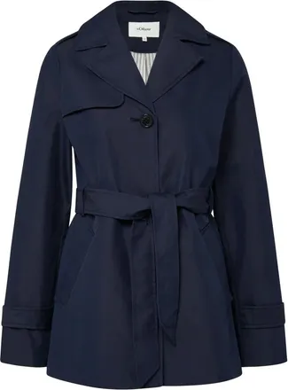 s.Oliver Damen, M&auml;ntel, Blau, LGr&ouml;&szlig;e