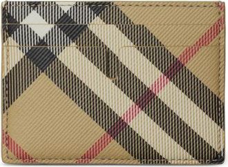 Burberry Nova Check Card Holder