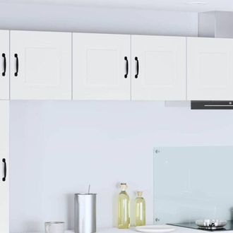 vidaXL vidaXL Armoire de cuisine avec stockage Kalmar Blanc 80 x 31 x 40 cm