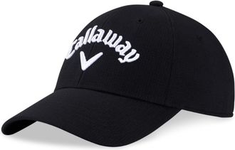 Callaway Golf Unisex Junior Tour Cap 2024 Verschluss, Black/White, Einheitsgröße EU