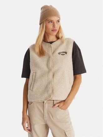 Billabong Bodywarmer Be Happy Vest EBJPF00118 &Eacute;cru Regular Fit