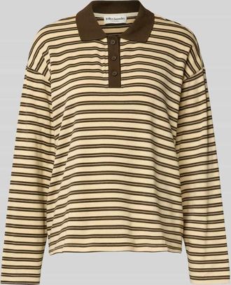 Lollys Laundry Regular Fit Poloshirt mit kurzer Knopfleiste Modell Moby