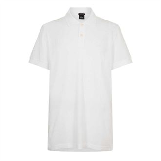 HUGO BOSS Firenze Poloshirt f&uuml;r Herren, Baumwolle (Wei&szlig;)