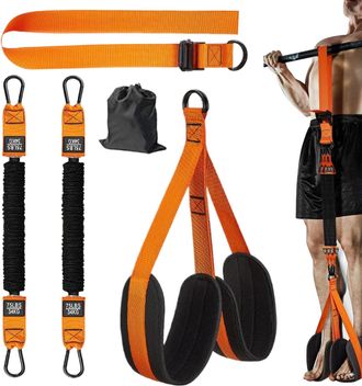 Generic Klimmzug-Hilfsbänder - robuste, verstellbare Widerstandsgurte, langlebiges Krafttrainingsgerät, elastische Körperdehnungsunterstützung, tragbares Musk