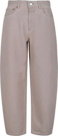 Closed Femme, Jeans, Rose, Taille: W28 L32 Jean Droit en Denim