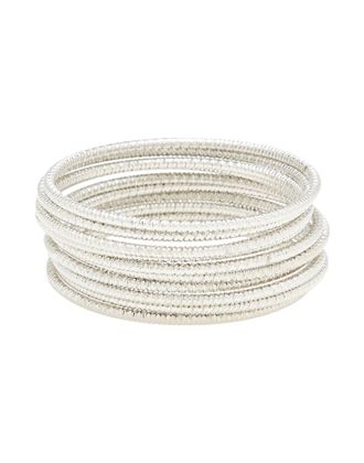 8 by YOOX RIGID BRACELETS SET