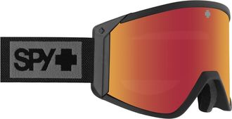 Spy + RAIDER Matte Black - ML Rose Red Mirror - Skibrillen - Gr&ouml;&szlig;e M-L, Erwachsener