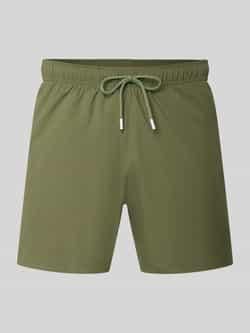 HUGO BOSS Badeshorts mit Label Stitching Modell ICONIC