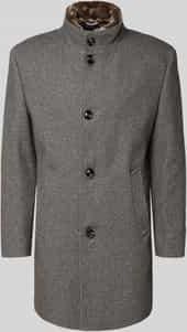 Bugatti Mantel mit Stehkragen