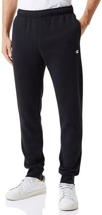 Champion Legacy Basics-Powerblend Fleece Rib Cuff Pantalon de survêtement pour Homme, Noir, XXL