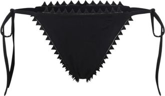 Jacquemus Femme, Maillots de bain, Noir, Taille: 40 FR Bas de Bikini Picot